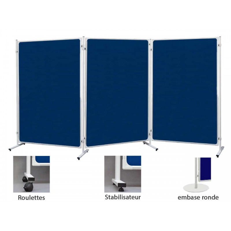 PANOFLEX panneau mobile d'exposition cloison mobile d'affichage légère