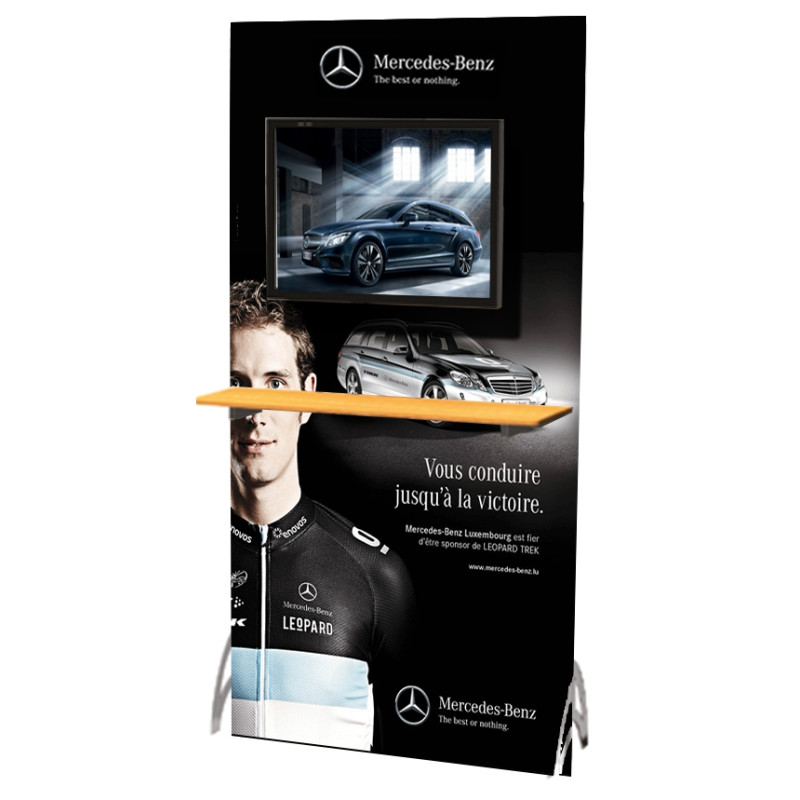TOTEM MULTIMEDIA portable recto ou recto verso